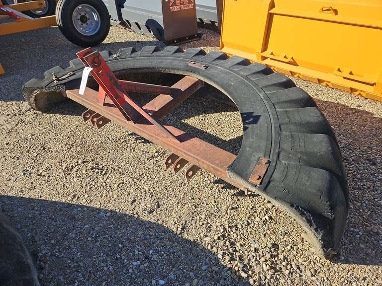 **LOCAL RETIREMENT** 3pt Rubber Tire Scraper - Armstrong Western LLC