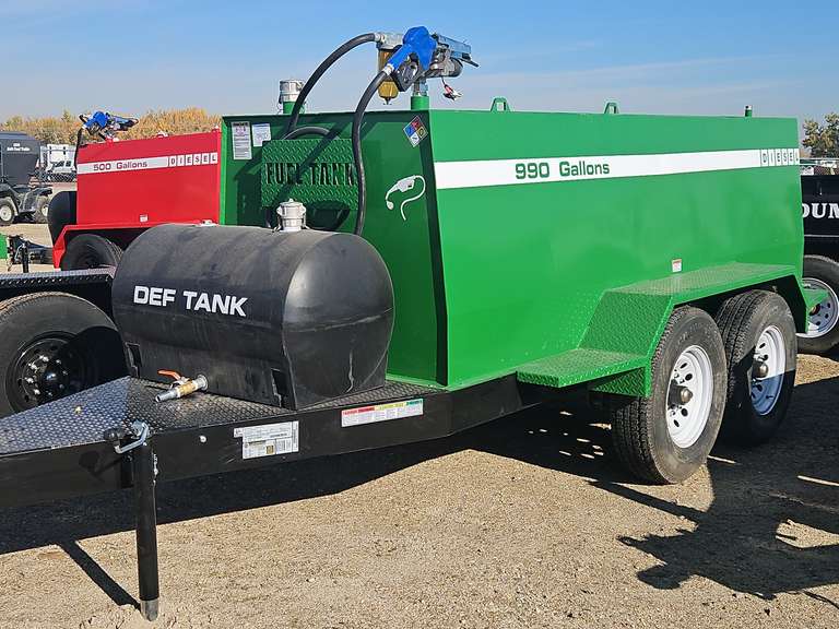 2025 Industrias America 990 Gallon Baffled Portable Fuel Tank Trailer ...