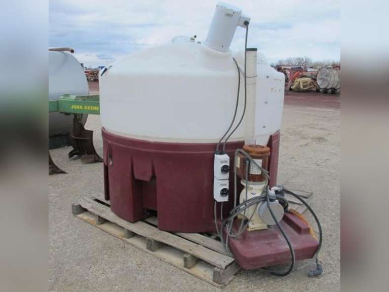 Agri-Inject 400 Gallon Poly Injection Tank With Agitator and Pump ...