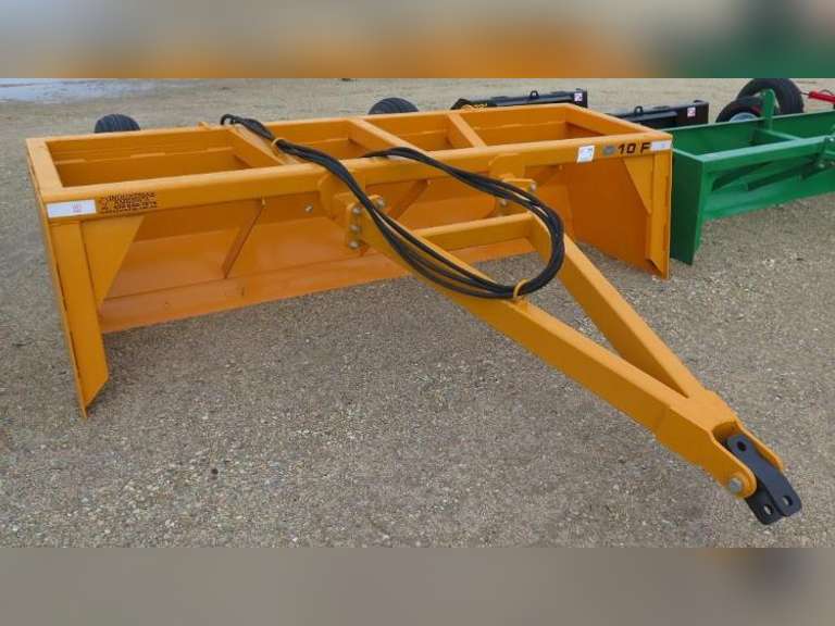 10' HD Pull Type HYD Angle Box Scraper - Armstrong Western LLC