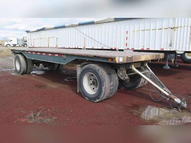 1983 24' Tuff Boy Flatbed Pup Trailer - Armstrong Western LLC