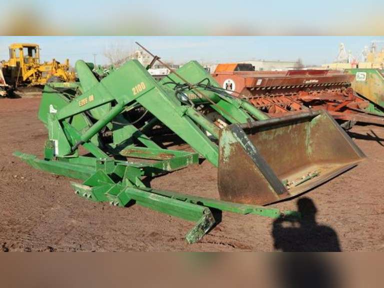 Ezee On 2100 - Loader Attachment With 86" Bucket & Mounting Brackets ...