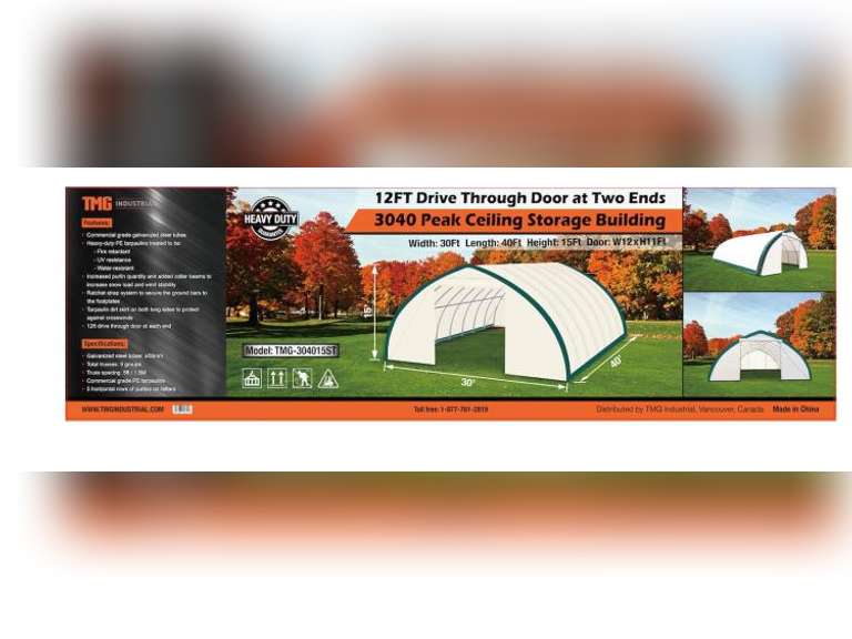 TMG - 30' x 40' Storage Building - Armstrong Western LLC