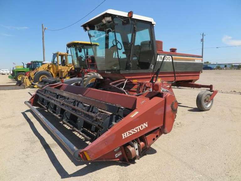 Hesston 8400 • Self Propelled Windrower - Armstrong Western LLC