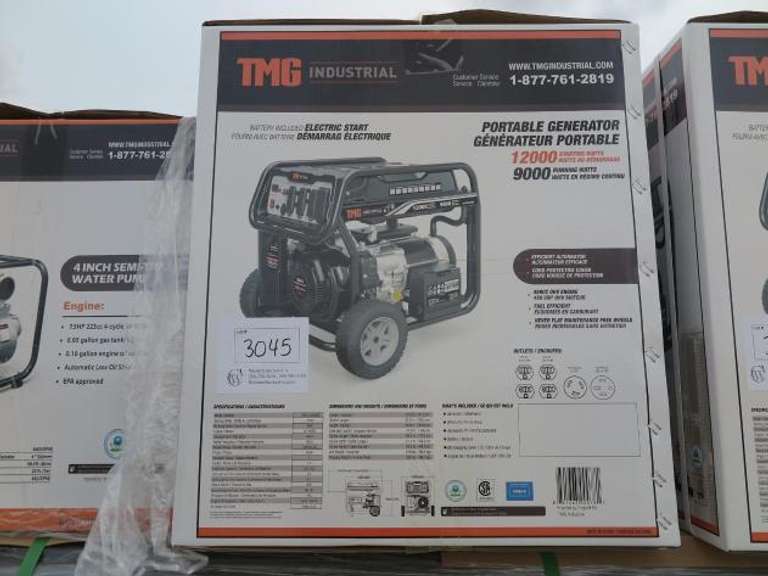 TMG • 9KW Gas Powered Generator - Armstrong Western LLC