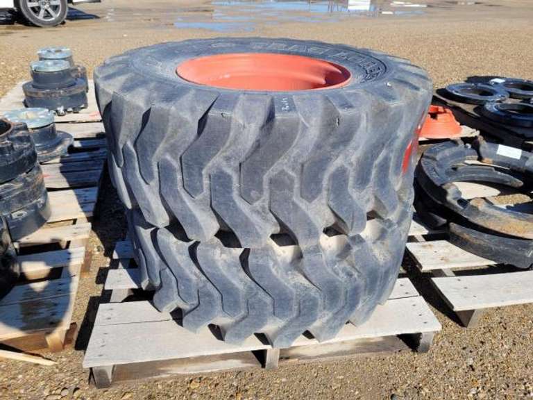 (2) Kubota Tractor Wheels & Tires - Armstrong Western LLC