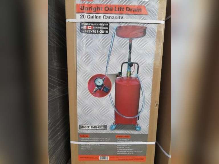 TMG • 20 Gallon Upright Oil Lift Drain - Armstrong Western LLC