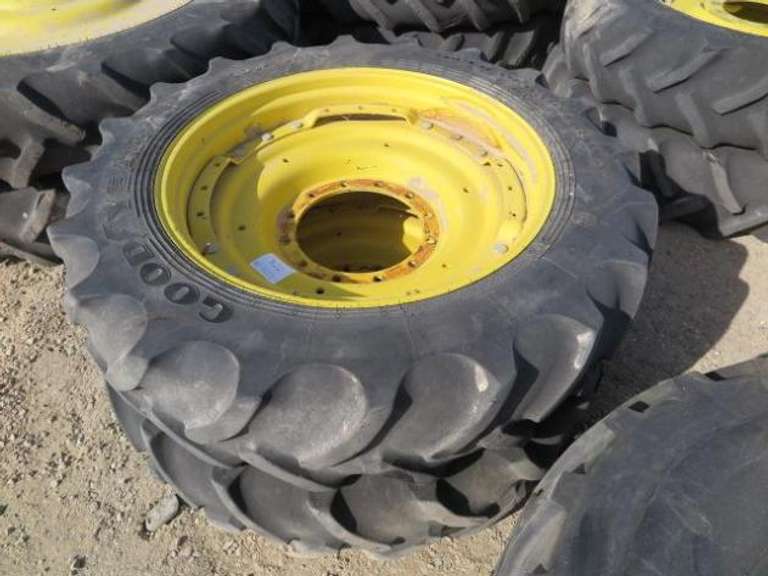 (2) - 380/80R38 Tires & Wheels - Armstrong Western LLC