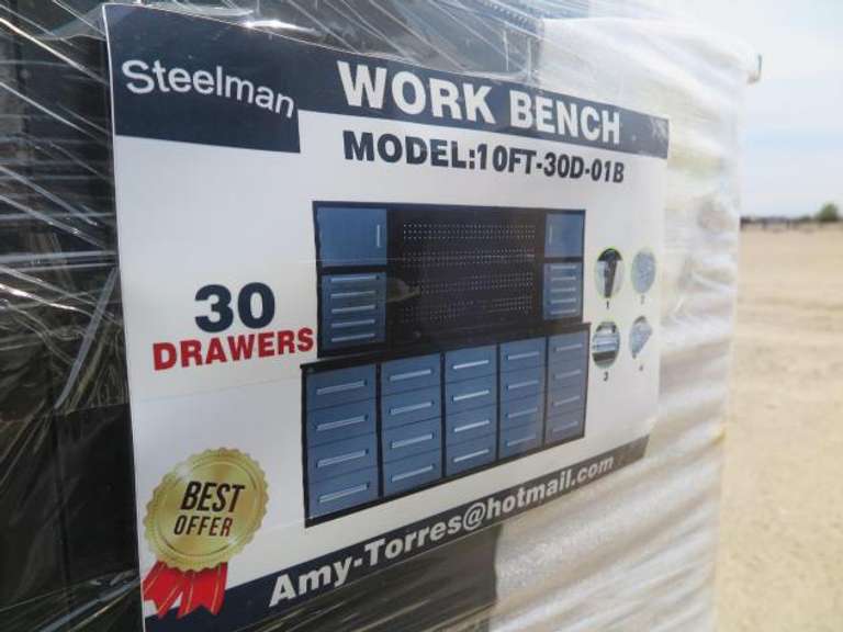 Steelman • 112" 30 Drawer Workbench - Armstrong Western LLC