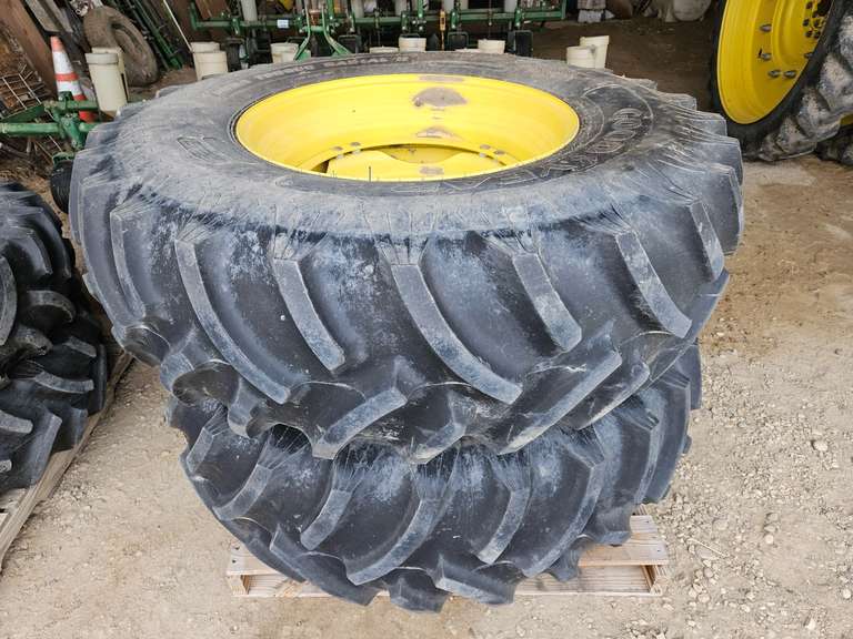 (2) 18.4R30 Tractor Tires and Rims W/Centers - Armstrong Western LLC