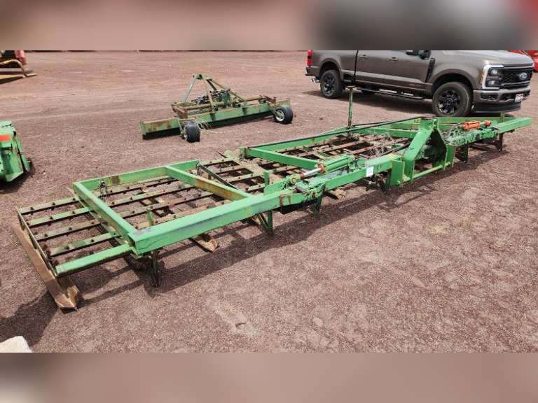 12-Row 22" Hydraulic Fold Bed Harrow - Armstrong Western LLC