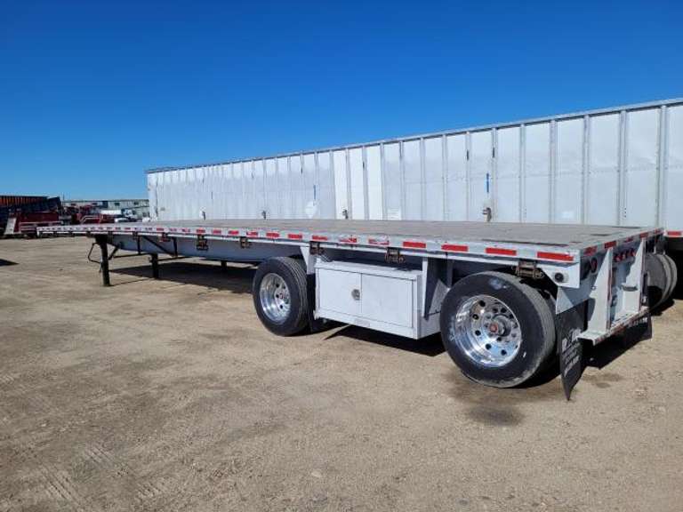 1998 Ravens • 48' x 96" Aluminum Flatbed Trailer - Armstrong Western LLC