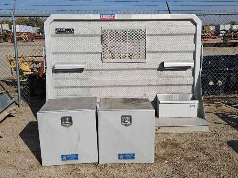 Pro Tech Alum Headache Rack with (2) Merrit Tool Boxes - Armstrong ...