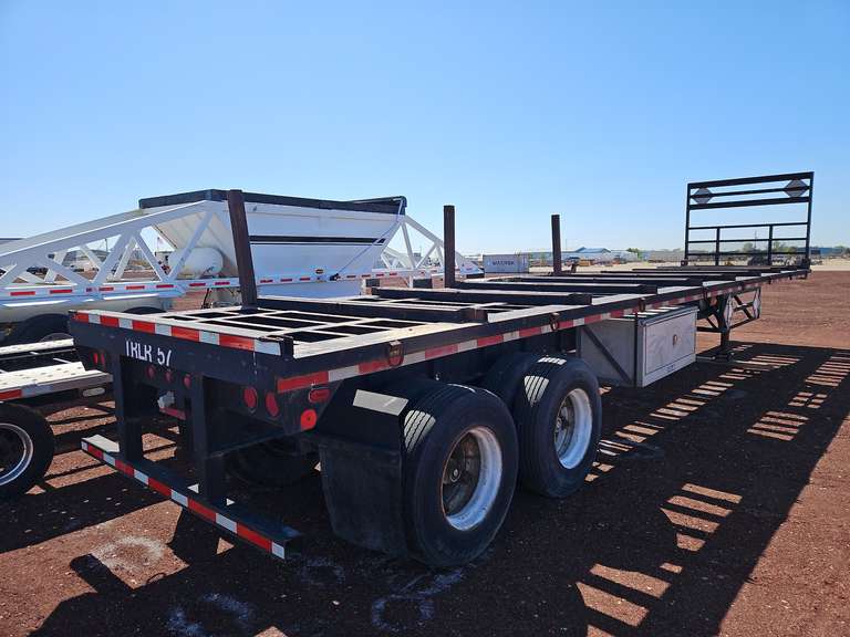 1988 Stoughton 40’ Open Deck Flatbed Trailer - Armstrong Western LLC