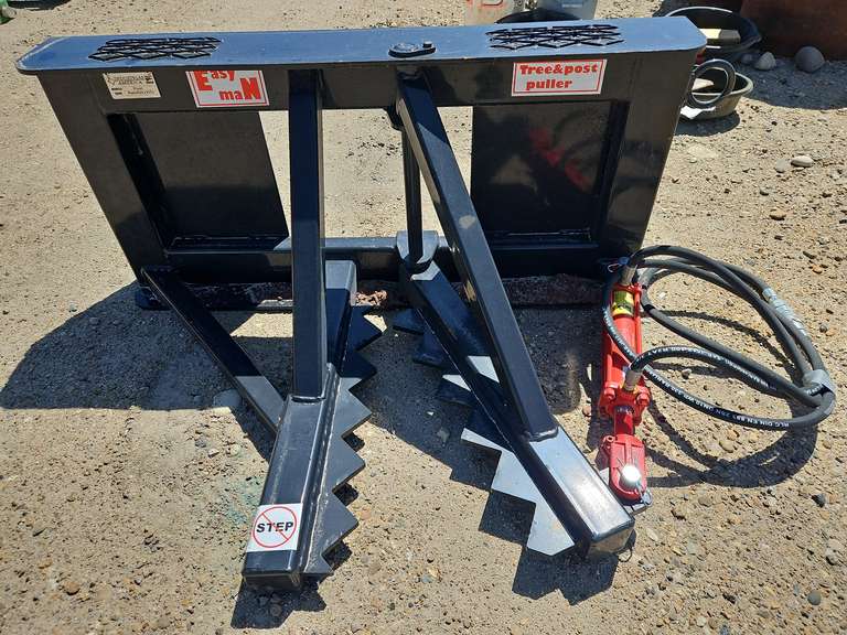 Industrias America Skid Steer Tree & Post Puller - Armstrong Western LLC