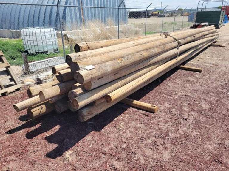 Approximately (30) Ponderosa Pine Poles - Armstrong Western LLC