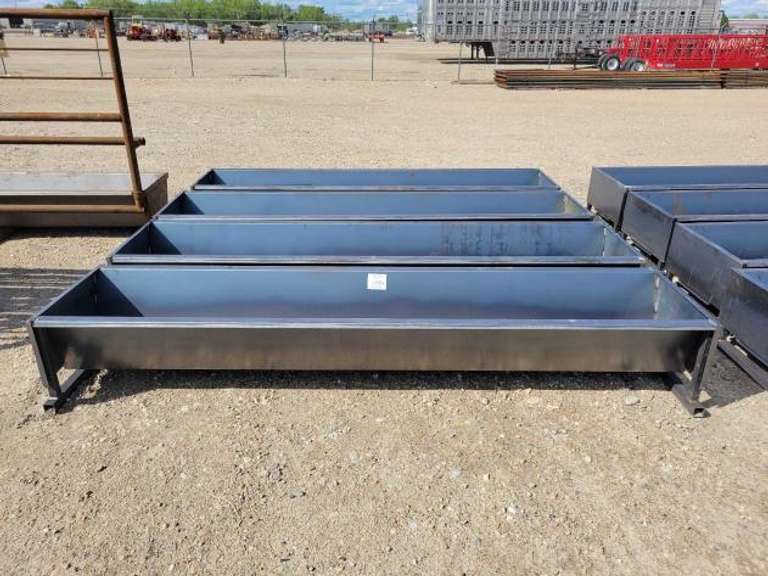 (4) 10' Feed Troughs - Armstrong Western LLC