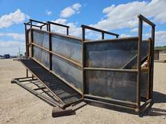 Double Cattle Loading Chute - Armstrong Western LLC