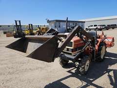 Yanmar F15D 19HP MFWD Compact Utility Tractor w/ Front Loader ...