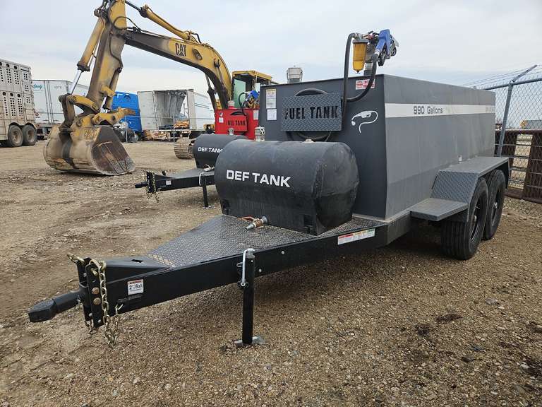 2026 Industrias America 990 Gallon Baffled Portable Fuel Tank Trailer ...