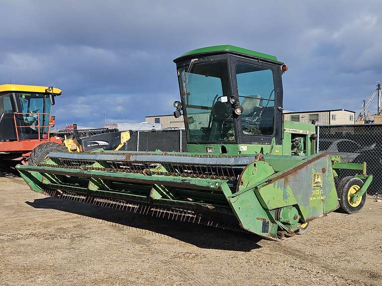 John Deere 3430 Swather w/ 16’ 300 Twin Knife - Armstrong Western LLC
