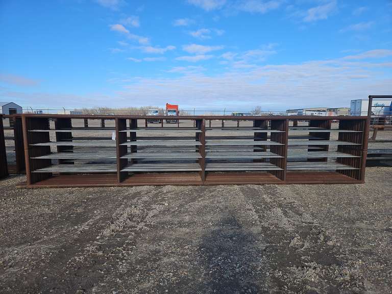 (13) 20’x4’ Continuous Rail Fence Panels - Armstrong Western LLC