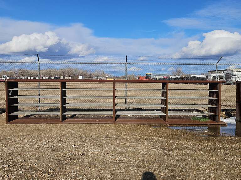 (13) 20’x4’ Continuous Rail Fence Panels - Armstrong Western LLC