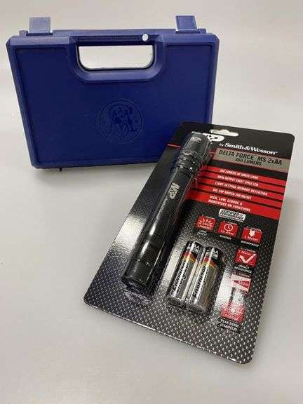 S&W Delta Force MS Tactical Flashlight & Empty Gun - Auctions ASAP
