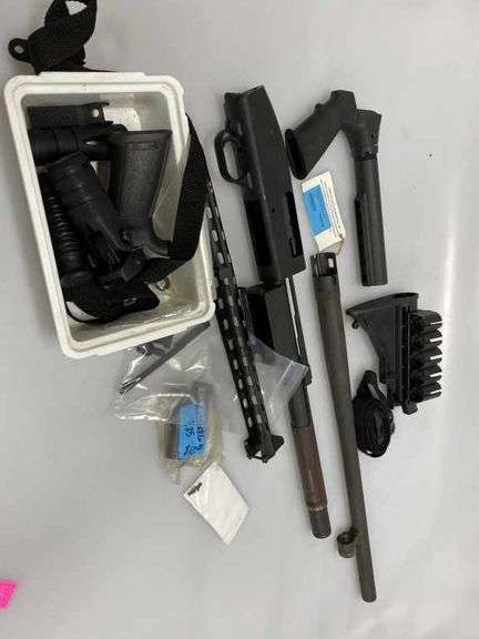 Used Mossberg 500 Drum Fed 12ga Project Gun - Auctions ASAP