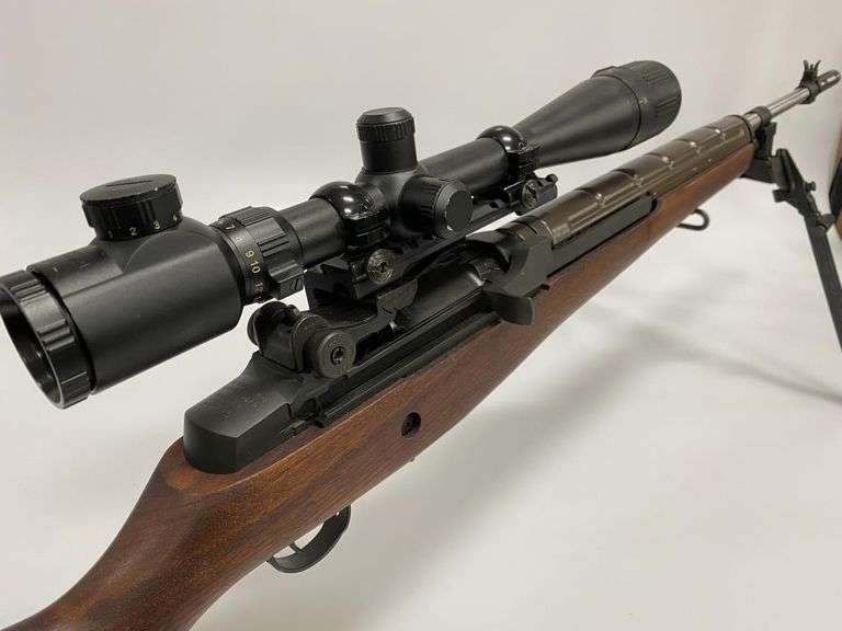 Springfield Armory M1A Rifle w/Match Barrel, Scope - Auctions ASAP
