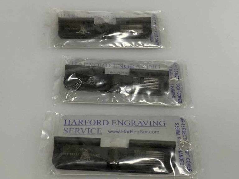 3 Dont Tread on Me AR15/M16 Ejection Port Cover - Auctions ASAP