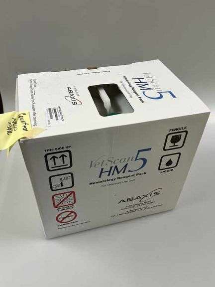 Abaxis VetScan HM5 Hematology Reagent Pack - Auctions ASAP