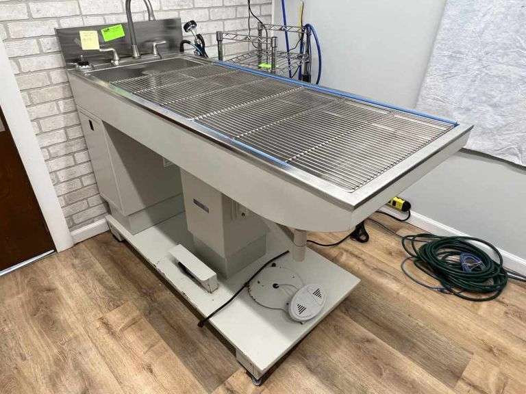 Olympic Veterinary Hi-Lo Wet Table - Auctions ASAP