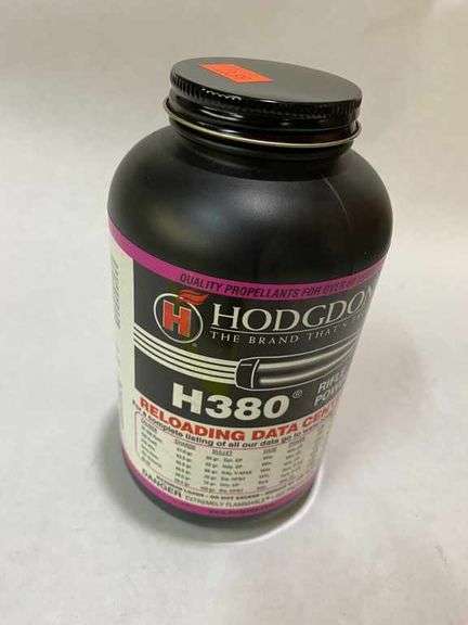 1lb Hodgdon H380 Rifle Black Powder Reloading - Auctions ASAP