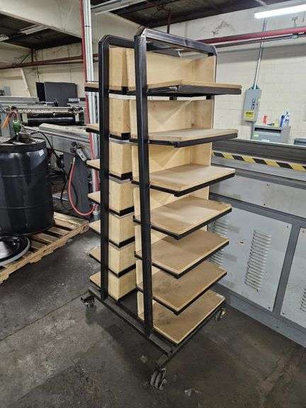 Tall Horizontal Shelf Storage Rack - Auctions ASAP