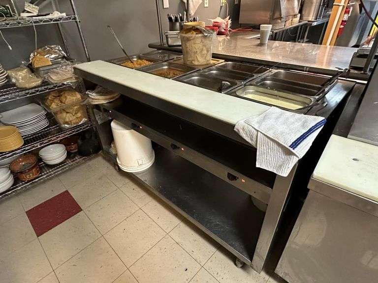 Delfield EHEI6OL E-Chef Hot Food Steam Table - Auctions ASAP