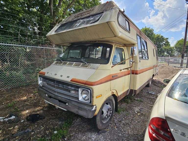 1977 Dodge Sportsman Titan RV Tow# 23782 - Auctions ASAP