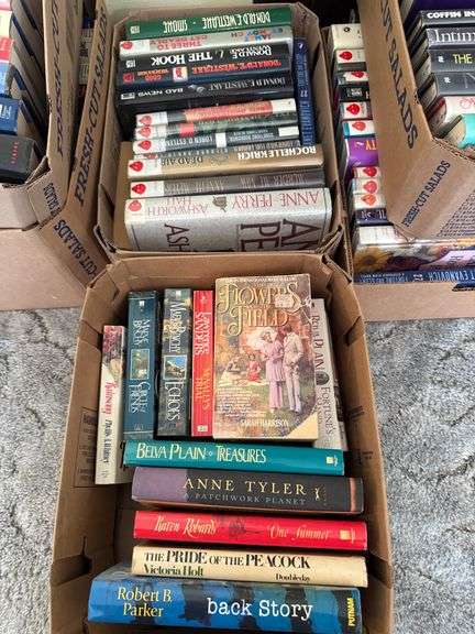 (2) Boxes of Assorted Books - Auction Solutions, Inc - Celebrating 25 Years