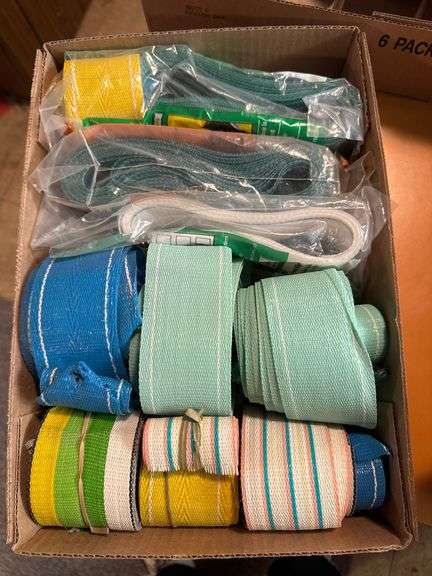 Assortment of Vinyl Straps - Auction Solutions, Inc - Celebrating 25 Years