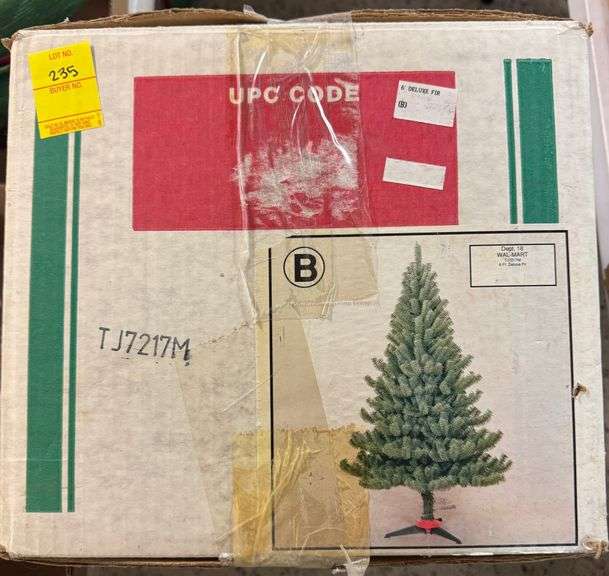 6' Christmas Tree - Auction Solutions, Inc - Celebrating 25 Years