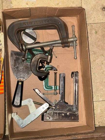 C-Clamps and Stapling Gun - Auction Solutions, Inc - Celebrating 25 Years