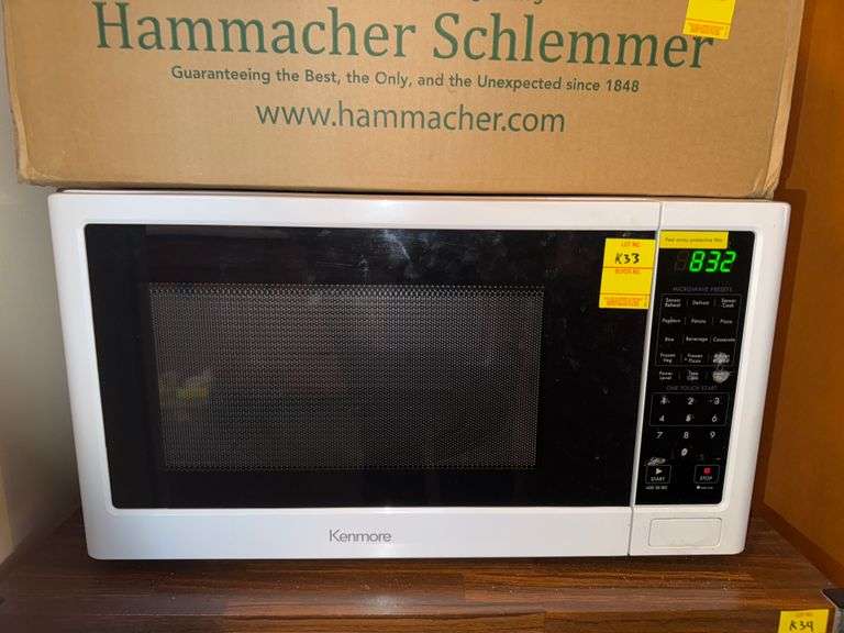 Kenmore Microwave - Auction Solutions, Inc - Celebrating 25 Years