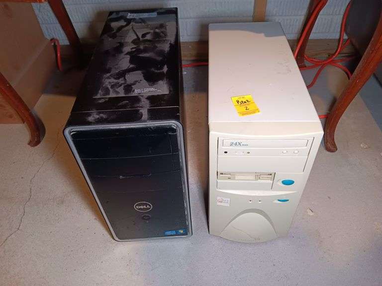 (2) Computer Towers - Auction Solutions Inc