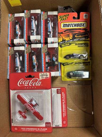 Matchbox Cars, Drag Racing Cars, and Coca-Cola Planes - Auction ...