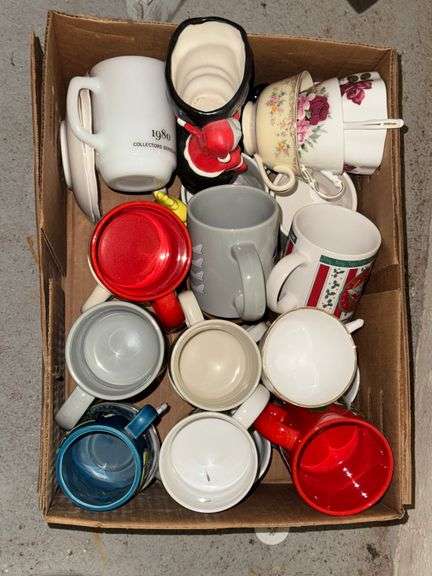 Assortment of Mugs and Tea Cups - Auction Solutions, Inc - Celebrating ...