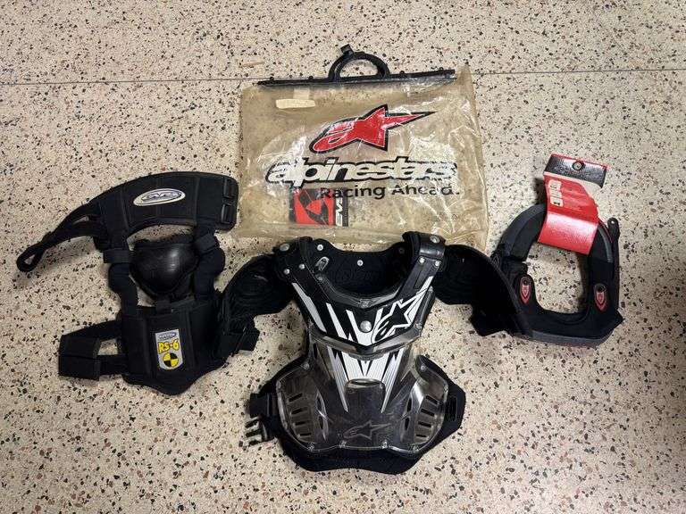 EVS Sports Motocross Chest/Back Plate and EVS RC3 Race Collar (new ...
