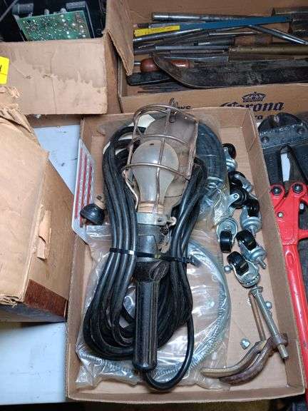Shop Light, Casters & Other Items - Auction Solutions, Inc ...