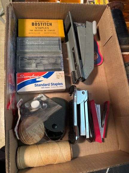 Staplers, Staples, and Sewing Supplies - Auction Solutions, Inc ...