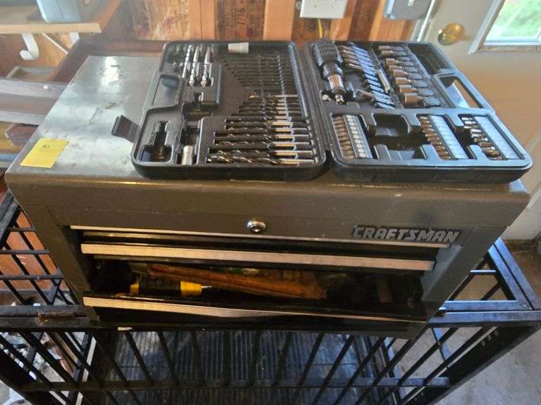 Small Craftsman Toolbox and Contents - Auction Solutions, Inc ...