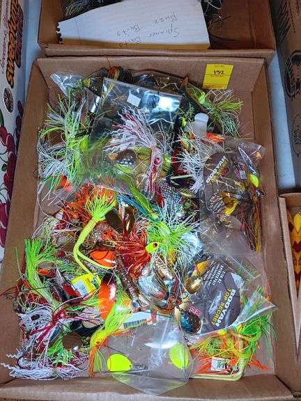 Assorted Spinner and Buzz Baits - Auction Solutions, Inc - Celebrating ...